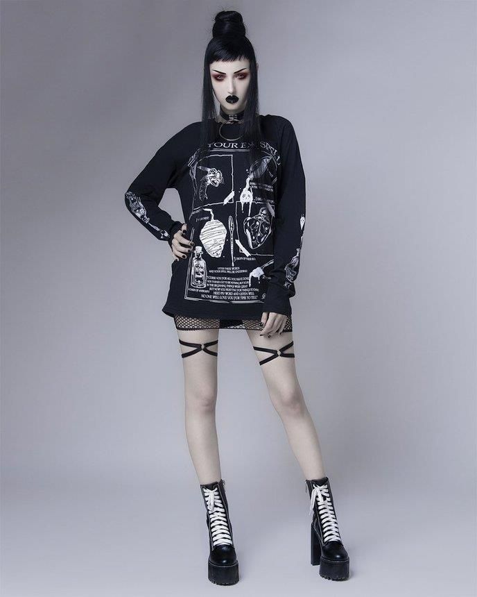 Bluzka damska ROGUE - HEX YOUR EX SPELL, longsleeve - Ceny i opinie ...