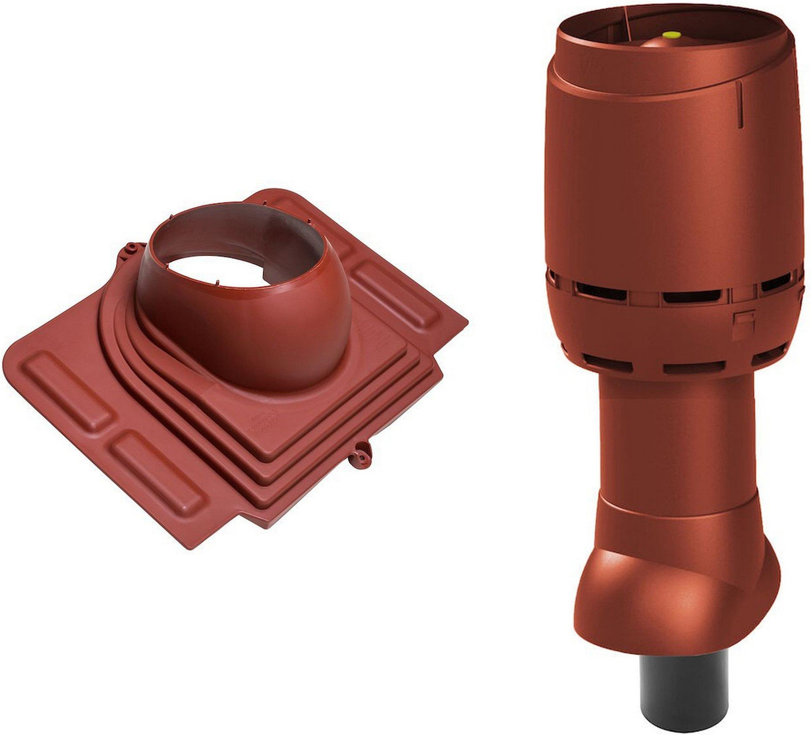 Vilpe Kominek 110/IS/350 FLOW do blachy trapezowej Czerwony 73556+350298 - Opinie i ceny na Ceneo.pl