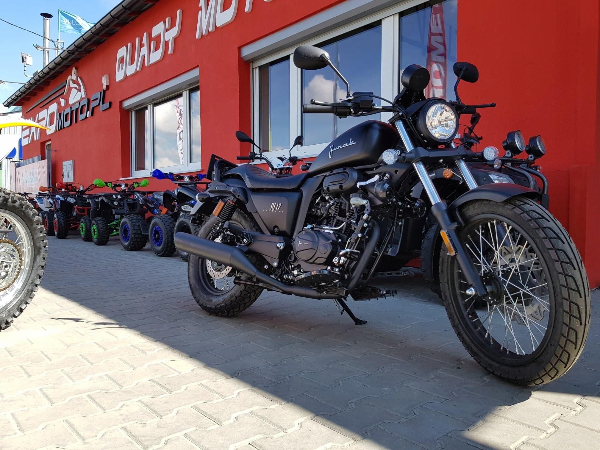 Nowy Motocykl Junak M12 Vintage RATY Tran100kmGrat - Opinie i ceny na ...
