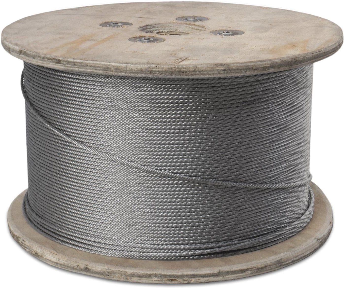 Lina linka stalowa nierdzewna 7x19 4mm 35m - Opinie i ceny na Ceneo.pl