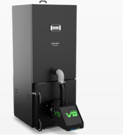 Kocioł grzewczy Kostrzewa Eei Pellets 21 kW + Palnik Platinum Bio Vg ...