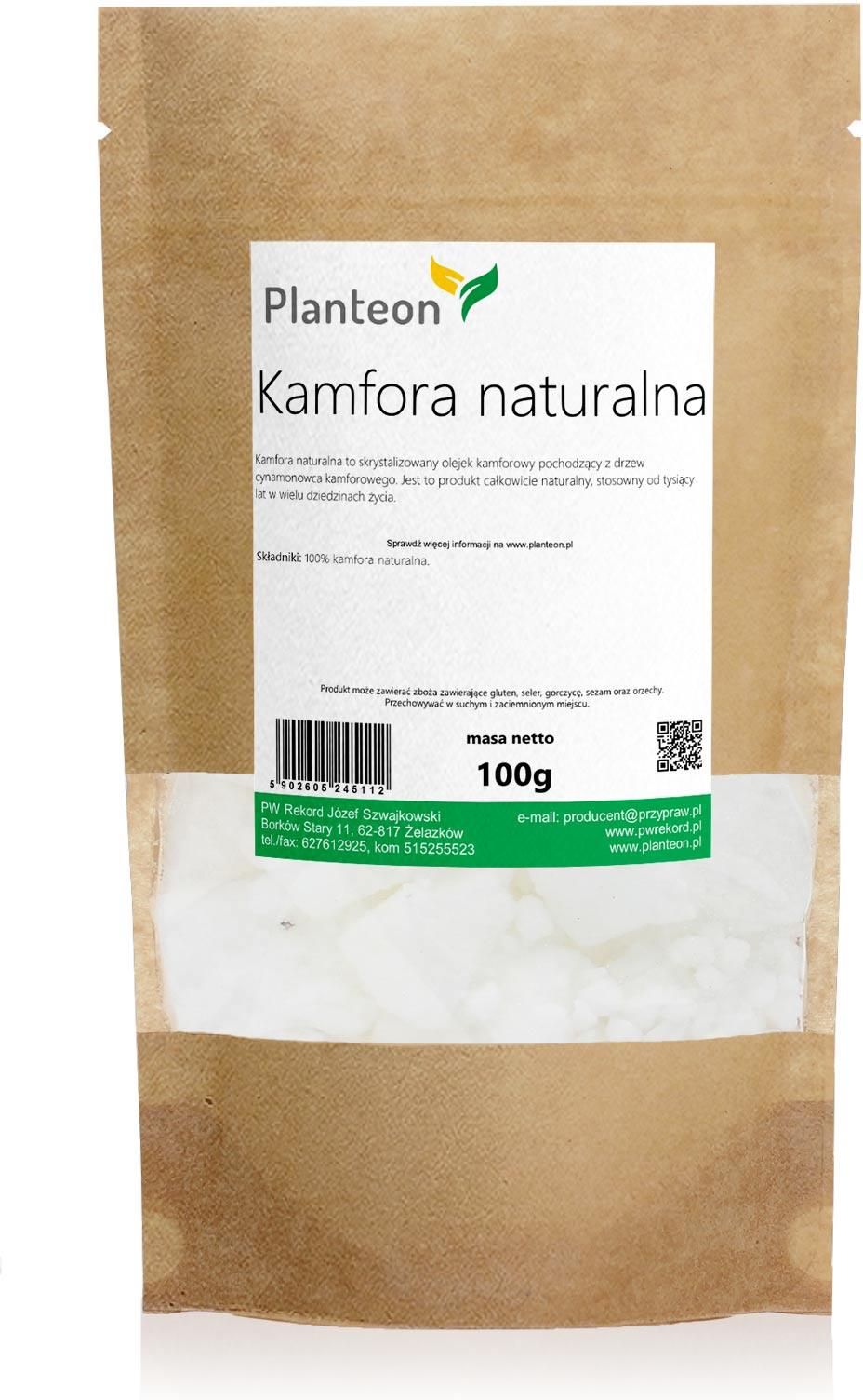 Planteon Kamfora Naturalna 100g - Opinie i ceny na Ceneo.pl