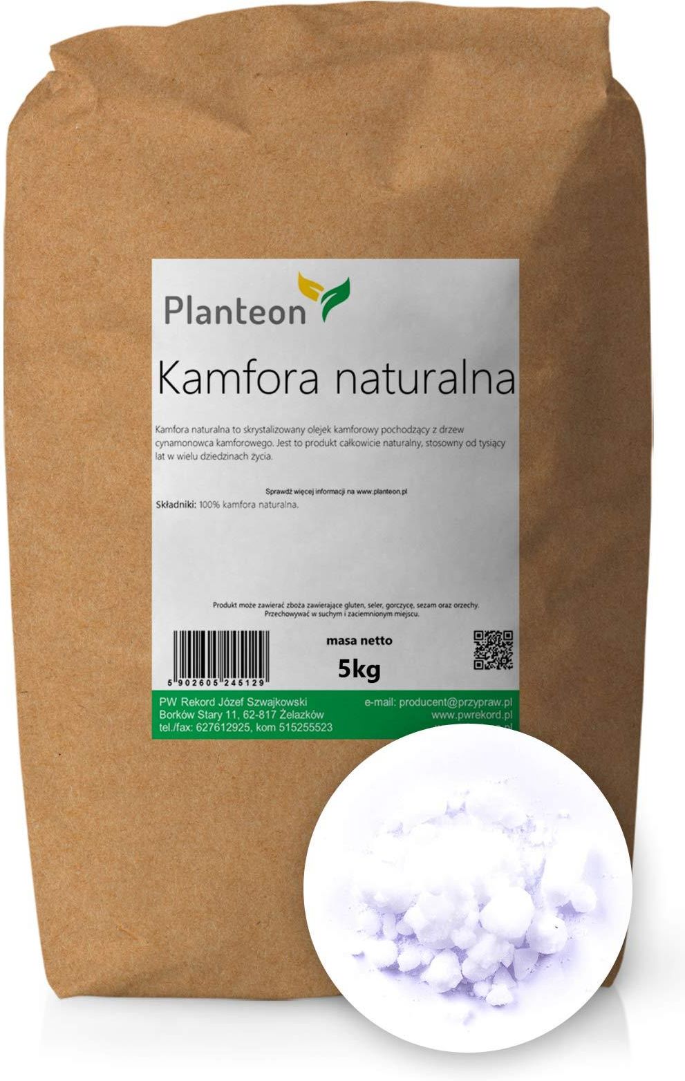 Planteon Kamfora Naturalna 5kg - Opinie i ceny na Ceneo.pl