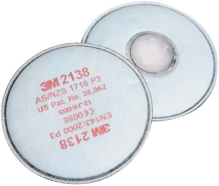 3M 2138 P3 Filtry Przeciwpyłowe Komplet 2Szt. - Ceny i opinie - Ceneo.pl