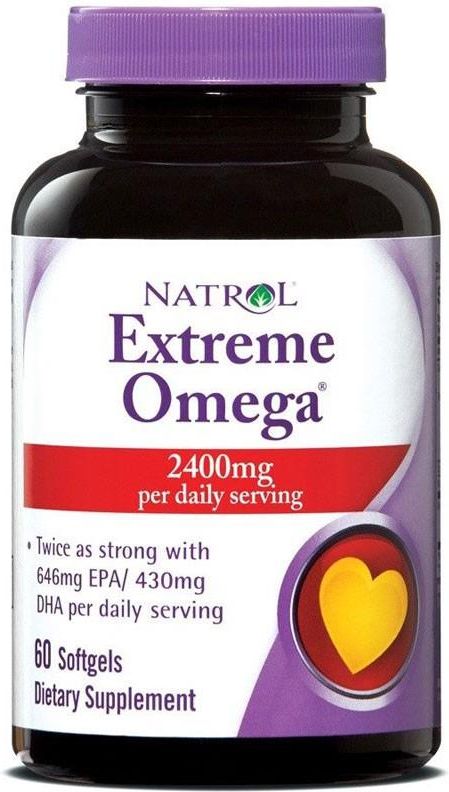 Natrol Extreme Omega 60 Kaps. - Opinie i ceny na Ceneo.pl