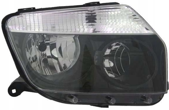 Lampa przednia DACIA DUSTER 10-13 REFLEKTOR LAMPA H1+H7 LEWY 260609877R ...