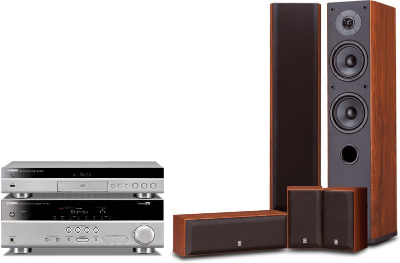 Kino domowe YAMAHA LIBRA 310 RX-V367 + BD-S667 + NS-8900 + NS-P8900 ...