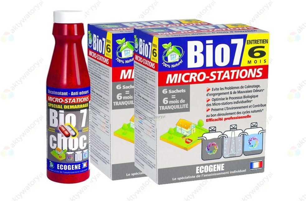 Ecogene-Bio7 Choc + 2 X Bio7 Entretien Microstations - Opinie i ...