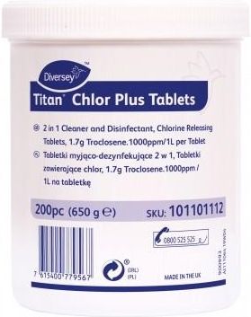 Medilab Titan Chlor Plus Tablets Tabletki Chlorowe Do Dezynfekcji ...