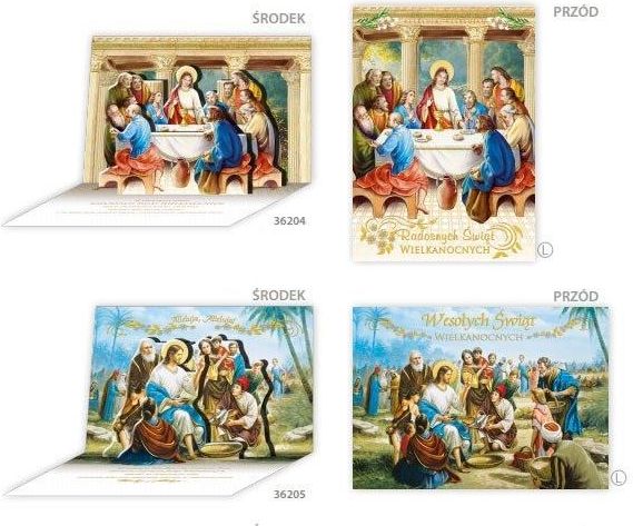 Pol-Mak Kartki Wielkanocne Laurki Duże Przestrzenne Lpop - Ceny i ...