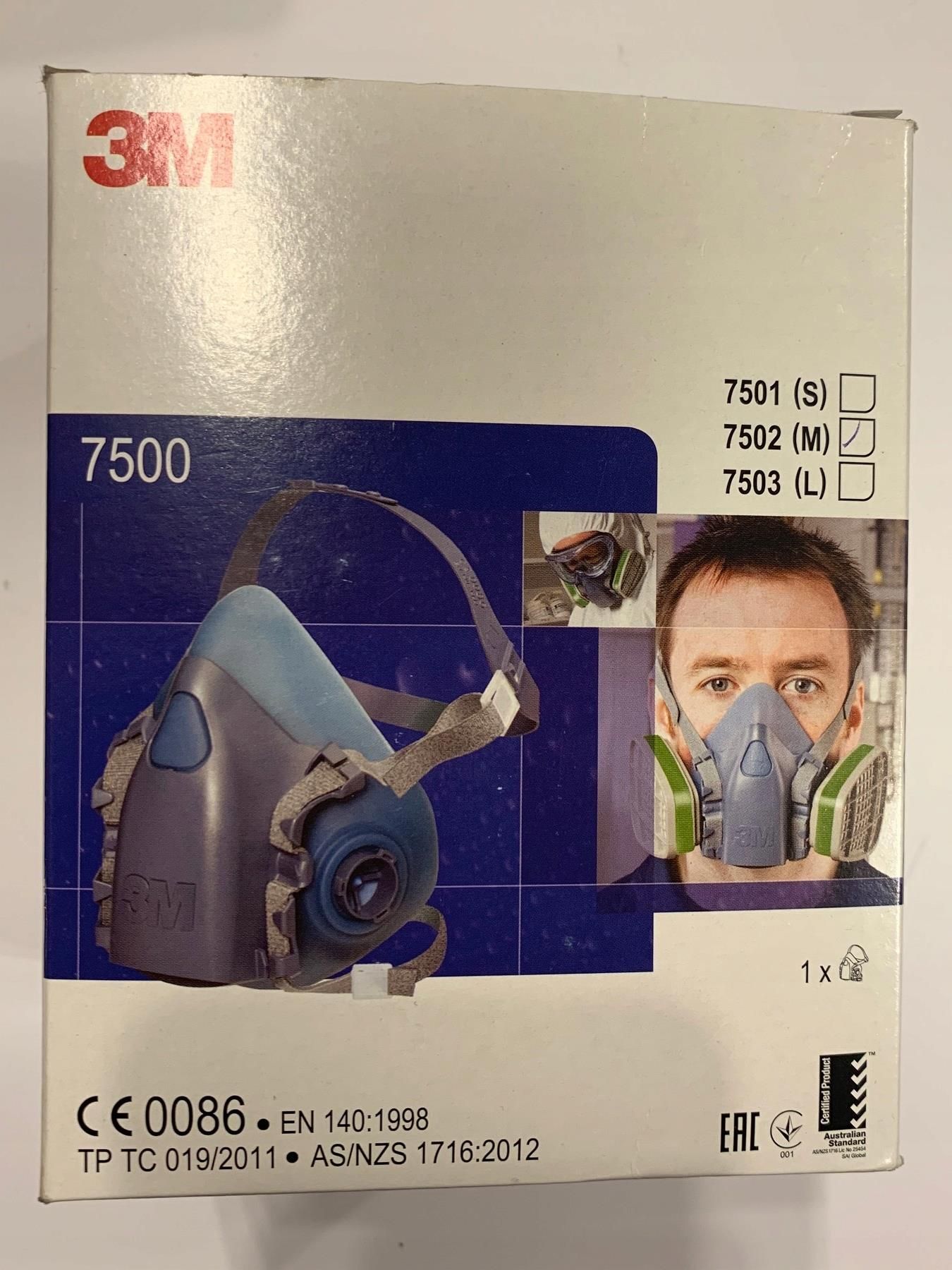 3M Maska 7500 Rozmiar M - Ceny i opinie - Ceneo.pl