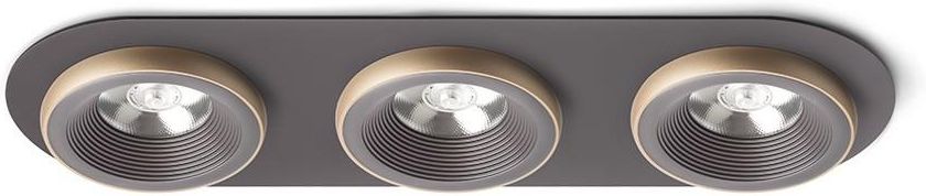 Redlux Oczko Sharm R Iii Led 3X10W 3000K 24° Brązowyperłowo-Złoty R1324 ...