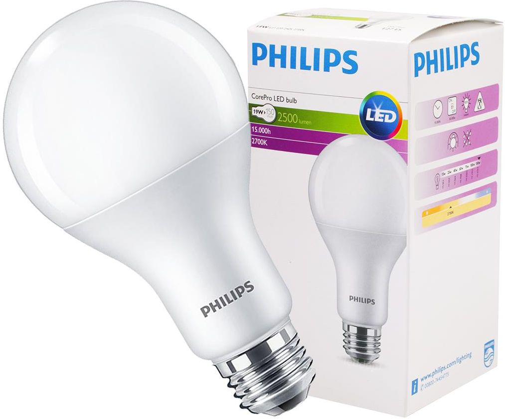 Philips Żarówka Led E27 19W = 150W 2500Lm A67 2700K Ww 150° (Phled4634 ...