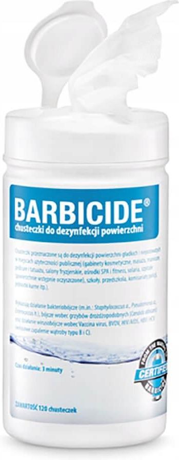Barbicide Wipes chusteczki do dezynfekcji 120szt. - ceny i opinie ...
