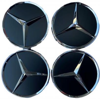 ORYGINAŁ DEKIELKI DEKLE KAPSLE ZAŚLEPKI MERCEDES 2204000125 CAŁY ...