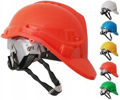Kask Hełm Roboczy Ochronny Bhp 4 Punktowy Budowlany Z Paskiem ...