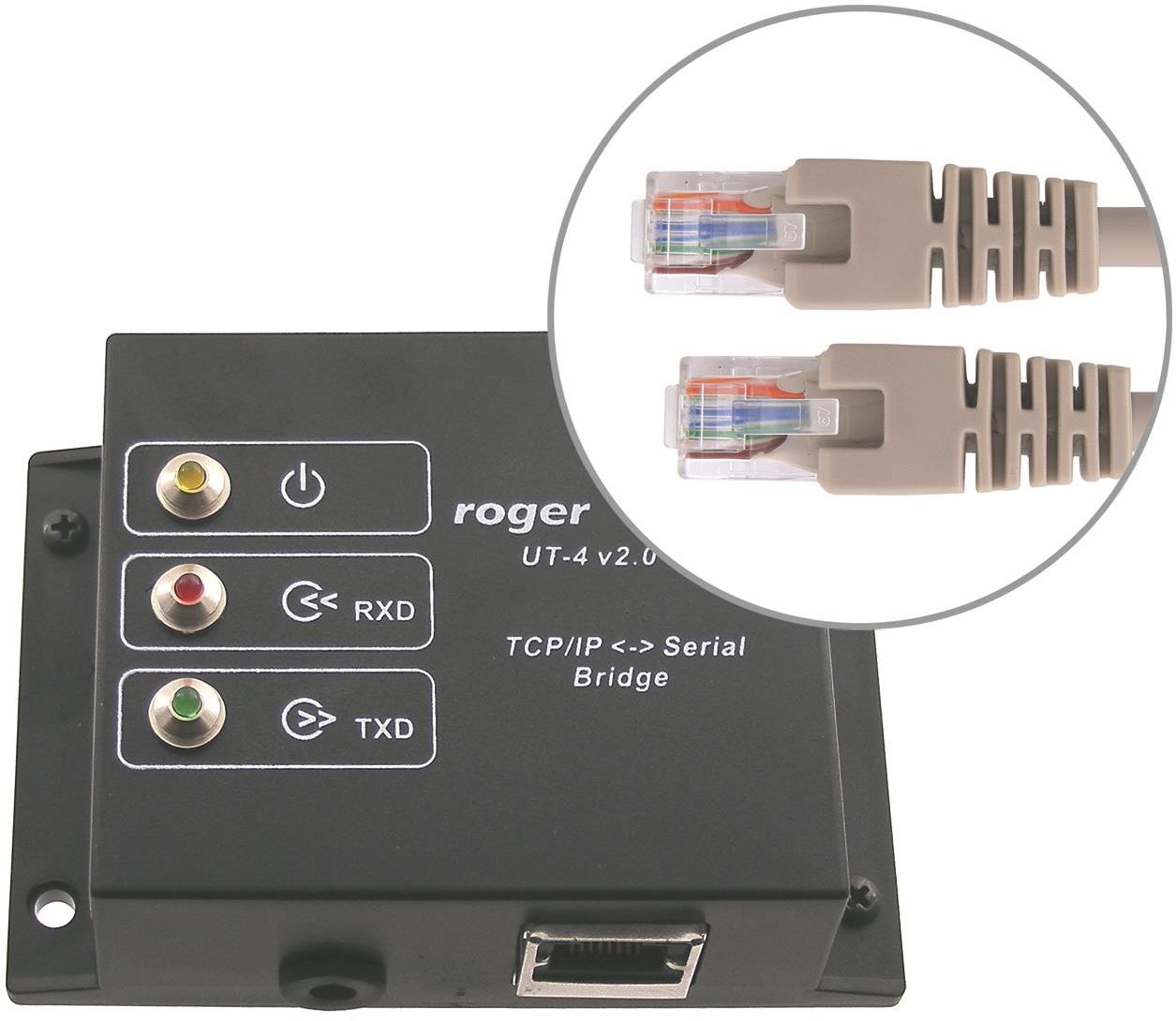 INTERFEJS KOMUNIKACYJNY ROGER UT-4V2 ETHERNET - Ceny i opinie - Ceneo.pl