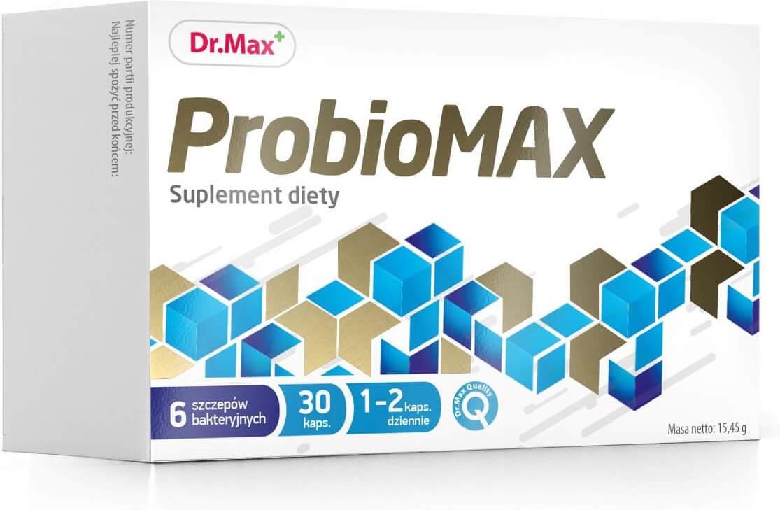 Dr.Max ProbioMax 30kaps. - Opinie i ceny na Ceneo.pl
