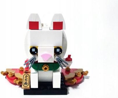 LEGO Brickheadz 40436 Japoński kot szczęścia - Ceny i opinie - Ceneo.pl