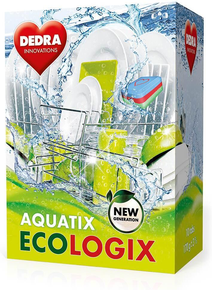 Dedra AQUATIX ECOLOGIX Wielofunkcyjne tabletki do zmywarki 10 tabs ...