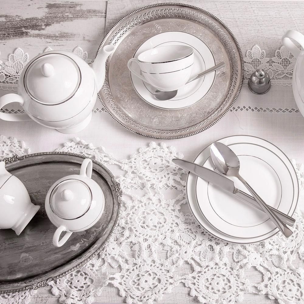 Ambition Talerz Deserowy Aura Silver 19cm (23073) - Opinie i atrakcyjne ...