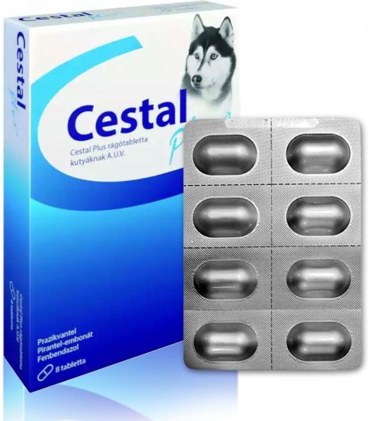 Ceva Cestal Plus Dla Psa Tabletki Do Rozgryzania i Żucia Na ...
