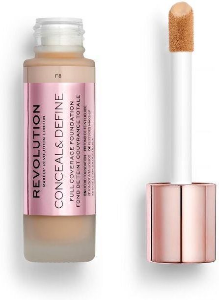 Makeup Revolution Conceal & Define Foundation Podkład Kryjący F8 23 ml ...