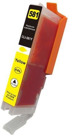 Tusz OEM ZASTĘPCZY ATRAMENT CANON [CLI-581Y XXL] YELLOW do drukarki ...