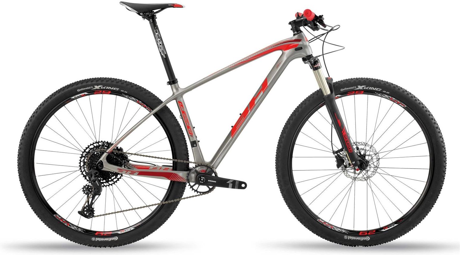 Bh Ultimate Rc 6.0 Srebrny Czerwony 29 2020 - Rowery Górskie - Ceny i ...