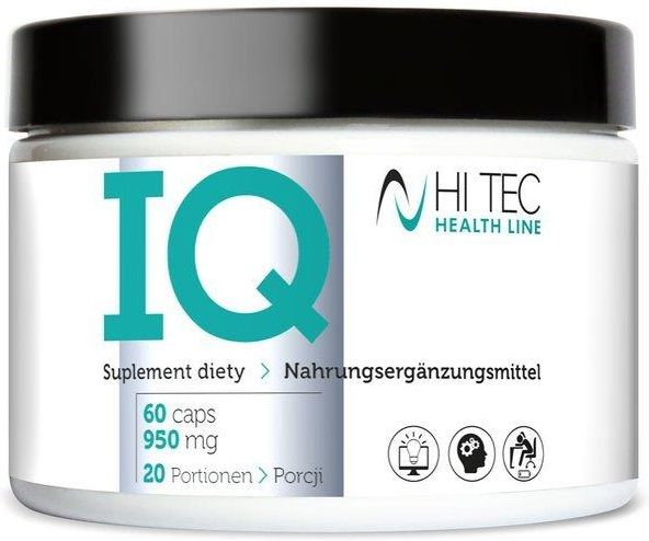 Hi Tec Health Line IQ 60kaps - Opinie i ceny na Ceneo.pl