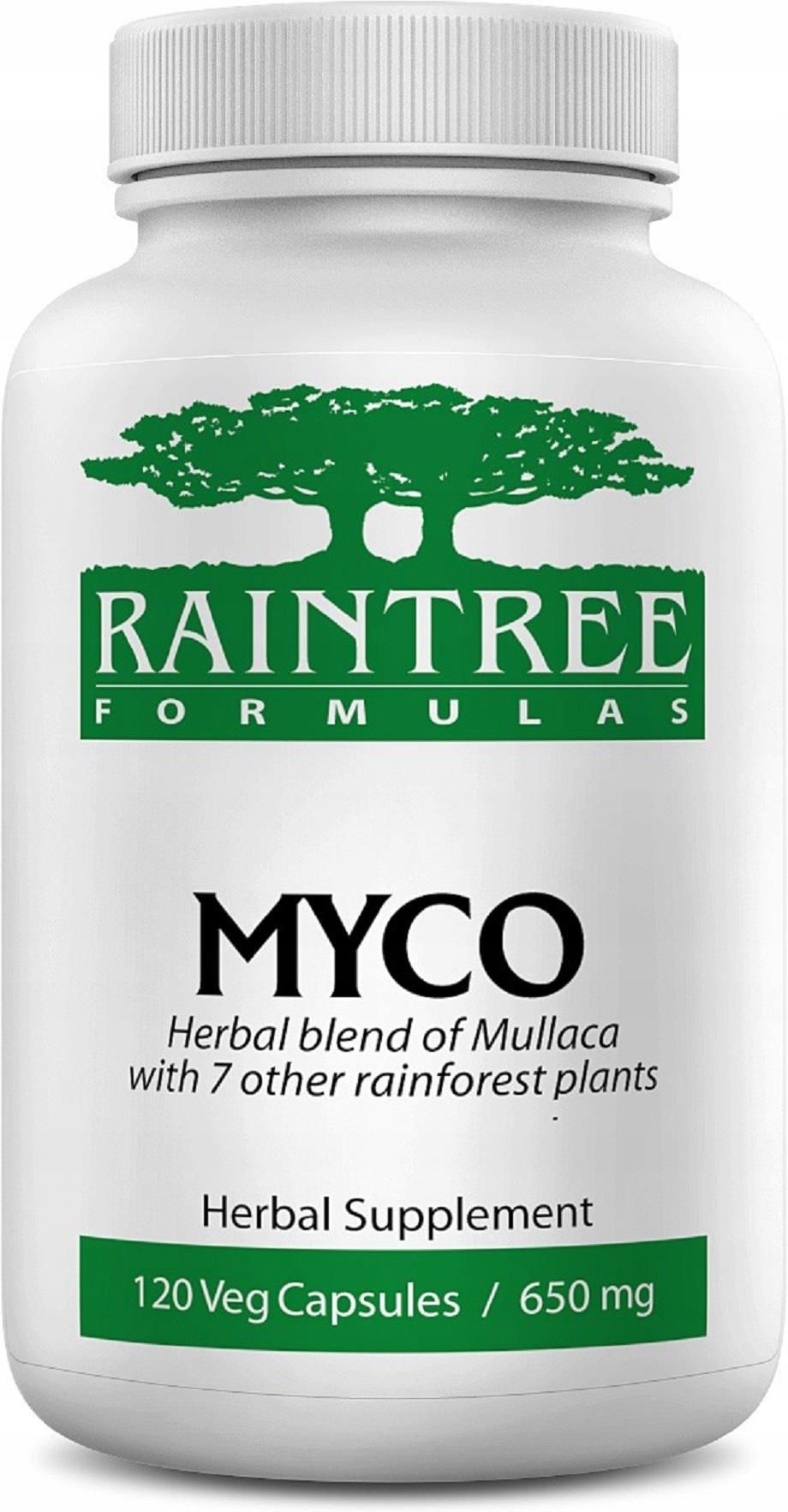 Raintree Formulas My Myco 650 Mg 120 Vege Kaps - Opinie i ceny na Ceneo.pl