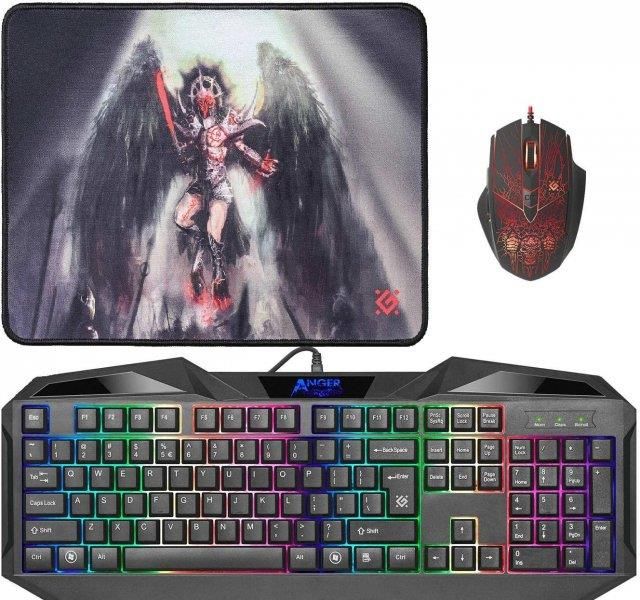 Zestaw klawiatura + mysz Defender ANGER MKP-019 - Opinie i ceny na Ceneo.pl