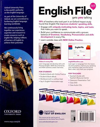 English File 4th Edition Intermediate Plus. Student's Book and Online ...