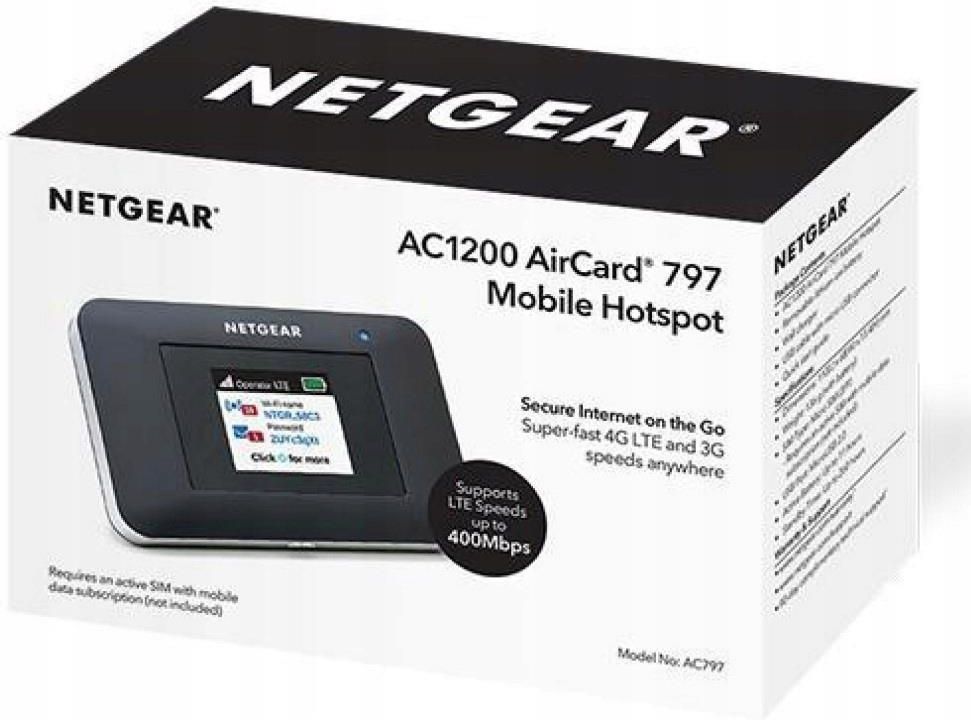 Router Netgear AirCard 797 (AC797100EUS) - Opinie i ceny na Ceneo.pl