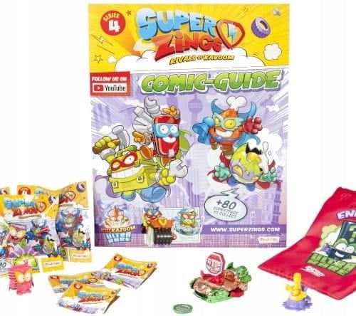 Magic Box SUPER ZINGS 4 STARTER PACK 3 FIGURKI BLASTERJET - Ceny i ...