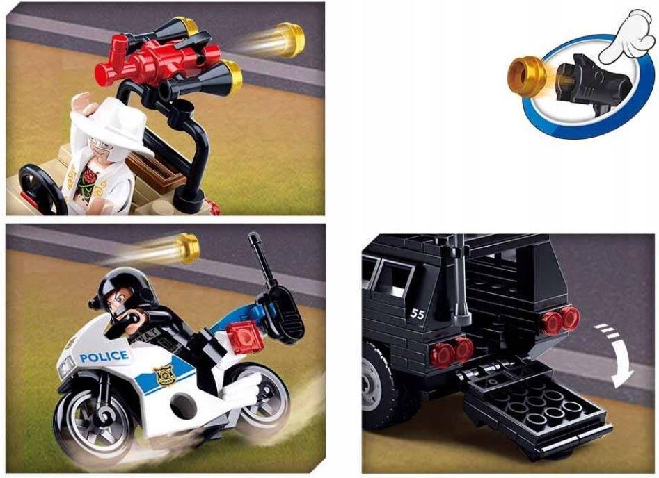 Sluban Pojazd Opancerzony Policja Swat 324 - ceny i opinie - Ceneo.pl