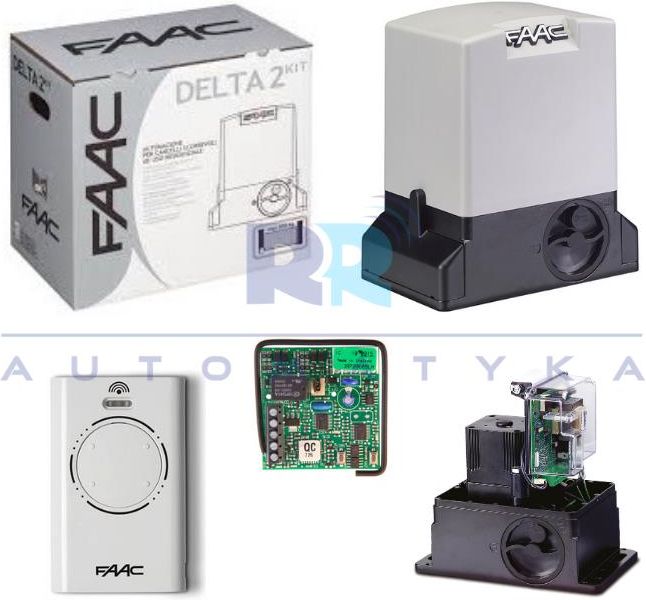 Napęd do bramy Faac Zestaw Delta 2 740 230V Bram Przesuwnych Delta2740Bas - Opinie i ceny na ...
