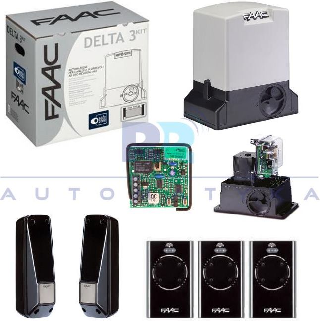 Napęd do bramy Faac Zestaw Delta 3 741 230V Bram Przesuwnych Delta3741Std - Opinie i ceny na ...
