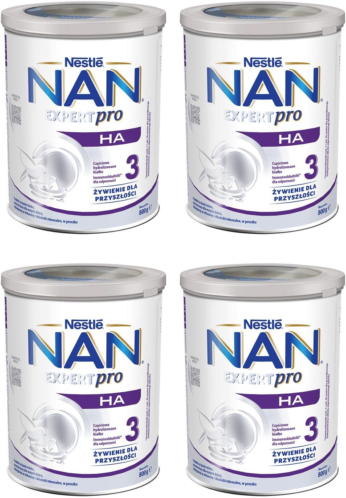 NESTLE NAN Expert Pro HA 3 Mleko Modyfikowane Junior dla dzieci powyżej ...