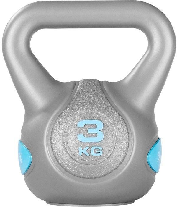 Movit Srebrna Hantla Kompozytowa Kula Kettlebell Ketla 3Kg - Hantle ...