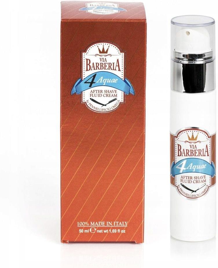 Omega Fluid Krem po Goleniu Via Barberia Aquae 50ml - Opinie i ceny na ...