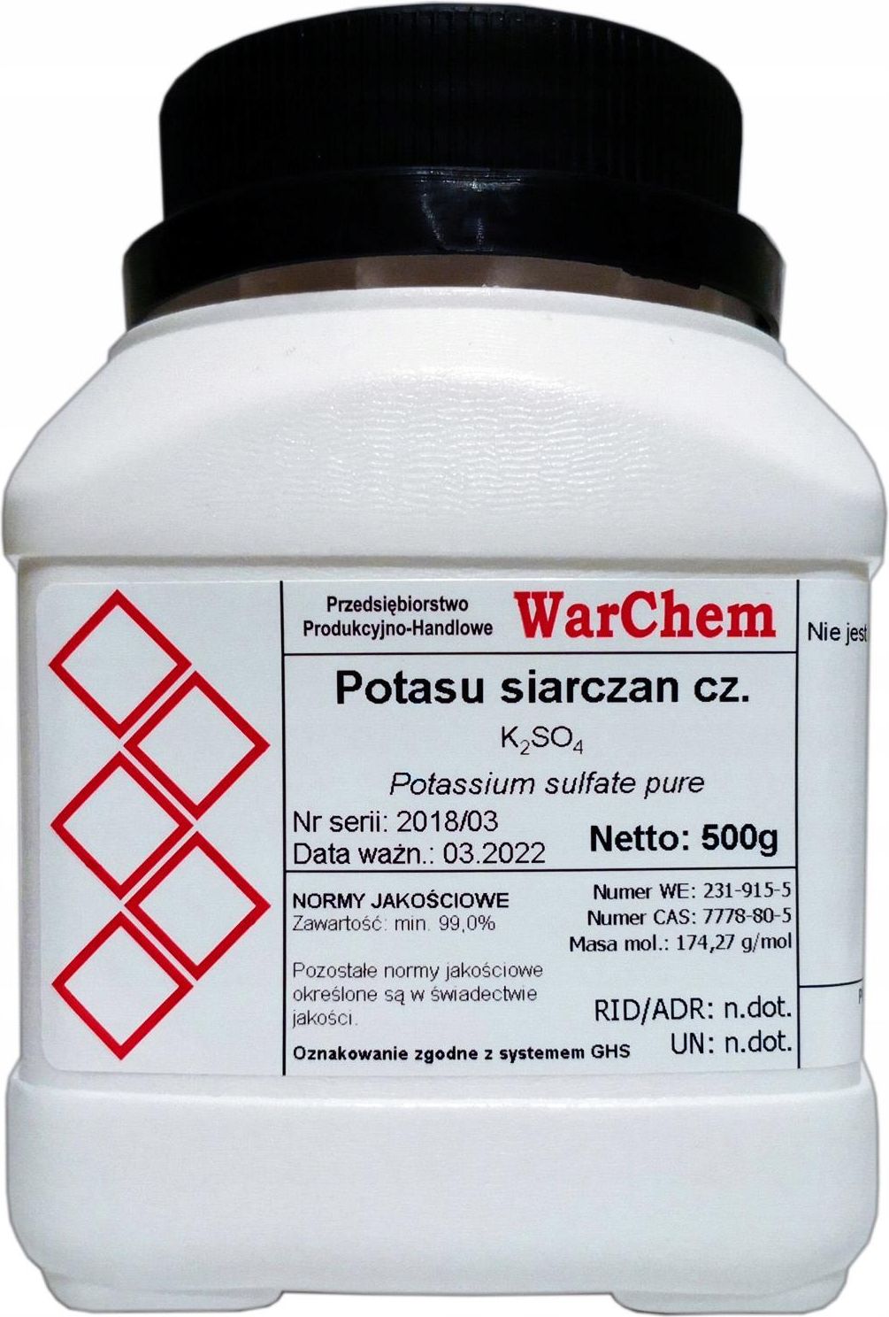 WARCHEM Siarczan Potasu - 500g - ceny i opinie - Ceneo.pl