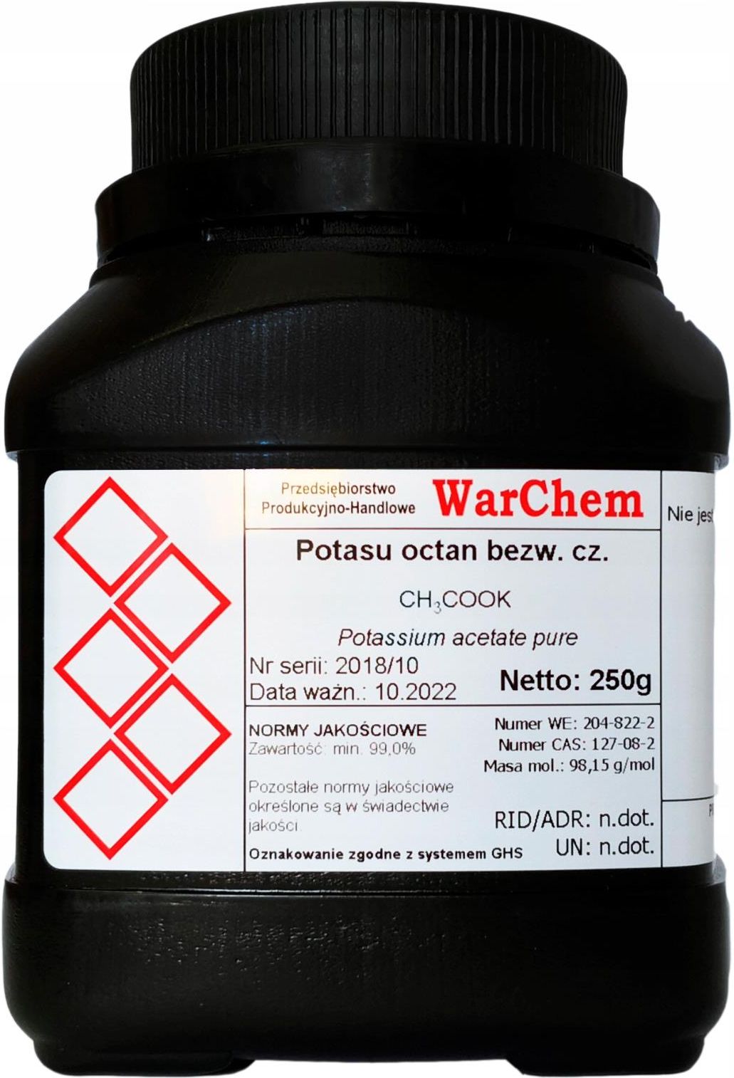 WARCHEM Octan Potasu - 250g - ceny i opinie - Ceneo.pl