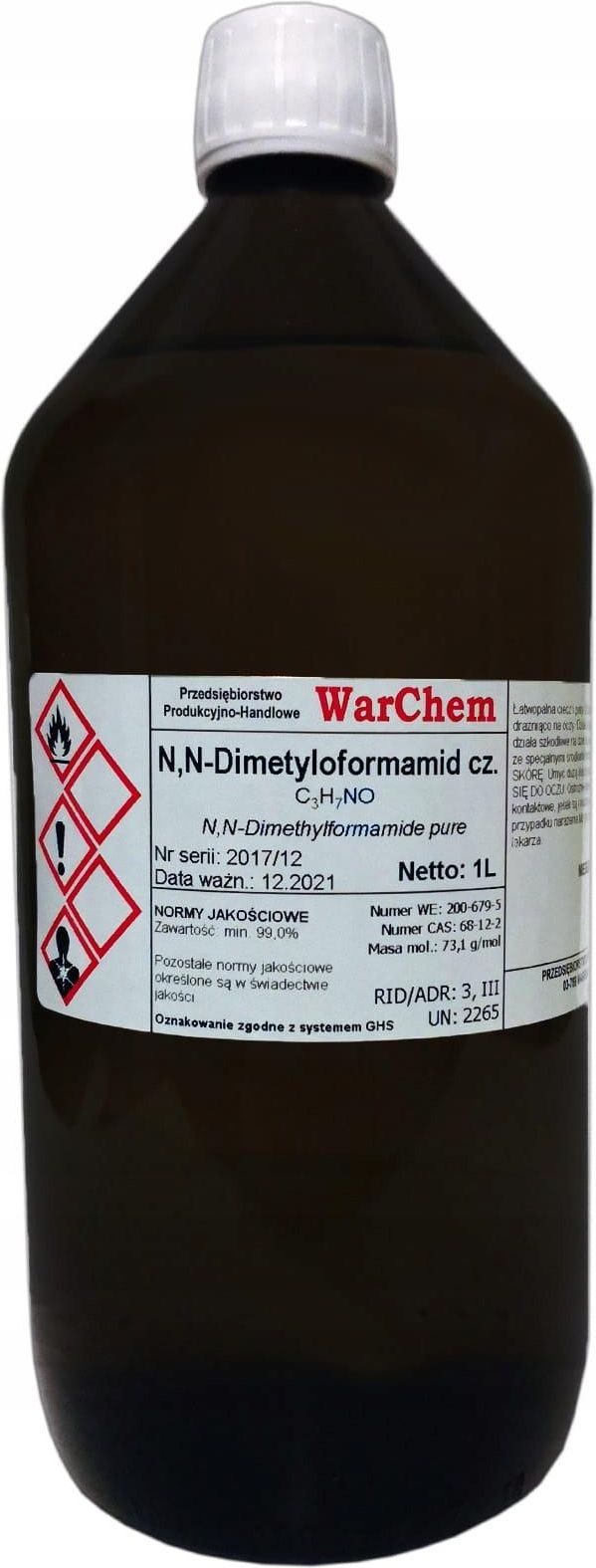 Warchem Dimetyloformamid (Dmf) - Czysty - 1L - ceny i opinie - Ceneo.pl