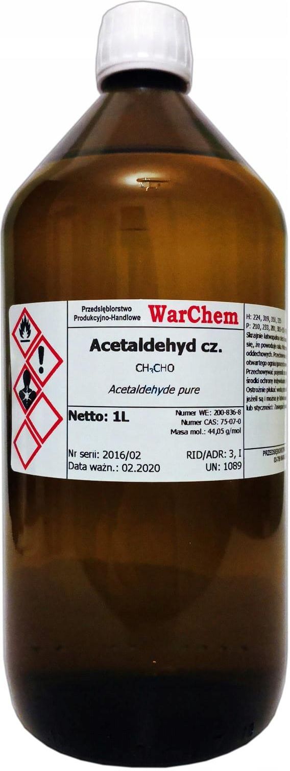 Warchem Acetaldehyd - Czysty - 1L 30027 - ceny i opinie - Ceneo.pl