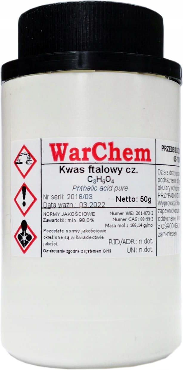 Warchem Kwas Ftalowy - Czysty - 50G - ceny i opinie - Ceneo.pl Warchem Kwas Ftalowy - Czysty - 50G - ceny i opinie - Ceneo.pl