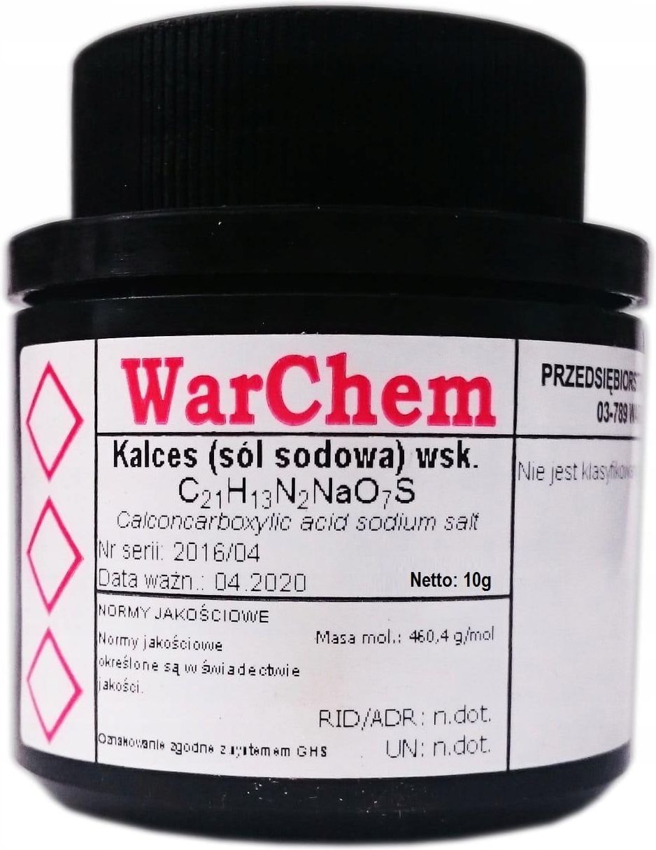 Drobne akcesoria medyczne Warchem Kalces (Sól Sodowa) - Wskaźnik - 10G ...