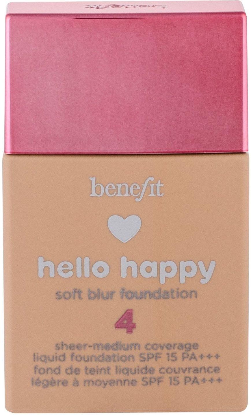 Benefit Hello Happy SPF15 Podkład 04 Medium Neutral 30ml - Opinie i ...