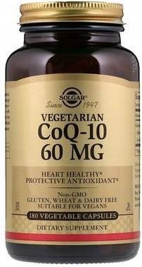 Solgar Koenzym Q10 60 mg CoQ10 180 Kaps - Opinie i ceny na Ceneo.pl