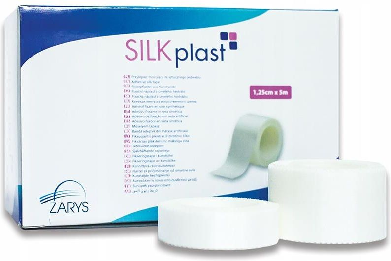 JEDWABNY PRZYLEPIEC SILKPLAST 2,5CMX5M 12SZT - Opinie i ceny na Ceneo.pl